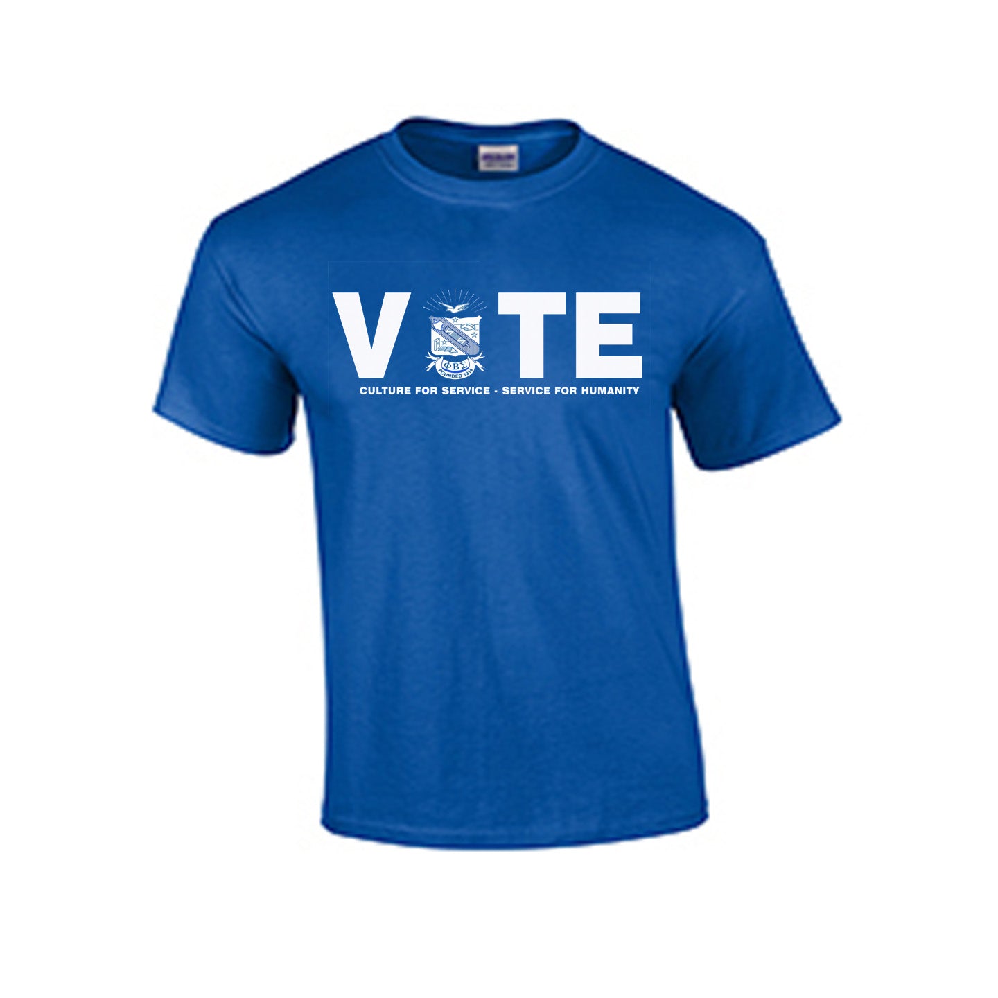 Sigma Vote Tee Blue - Blu Culture Collections